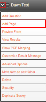 Add Form Page