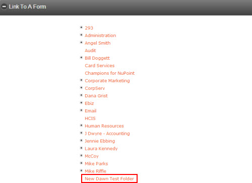 Link Form to CSI Secure Connect Page